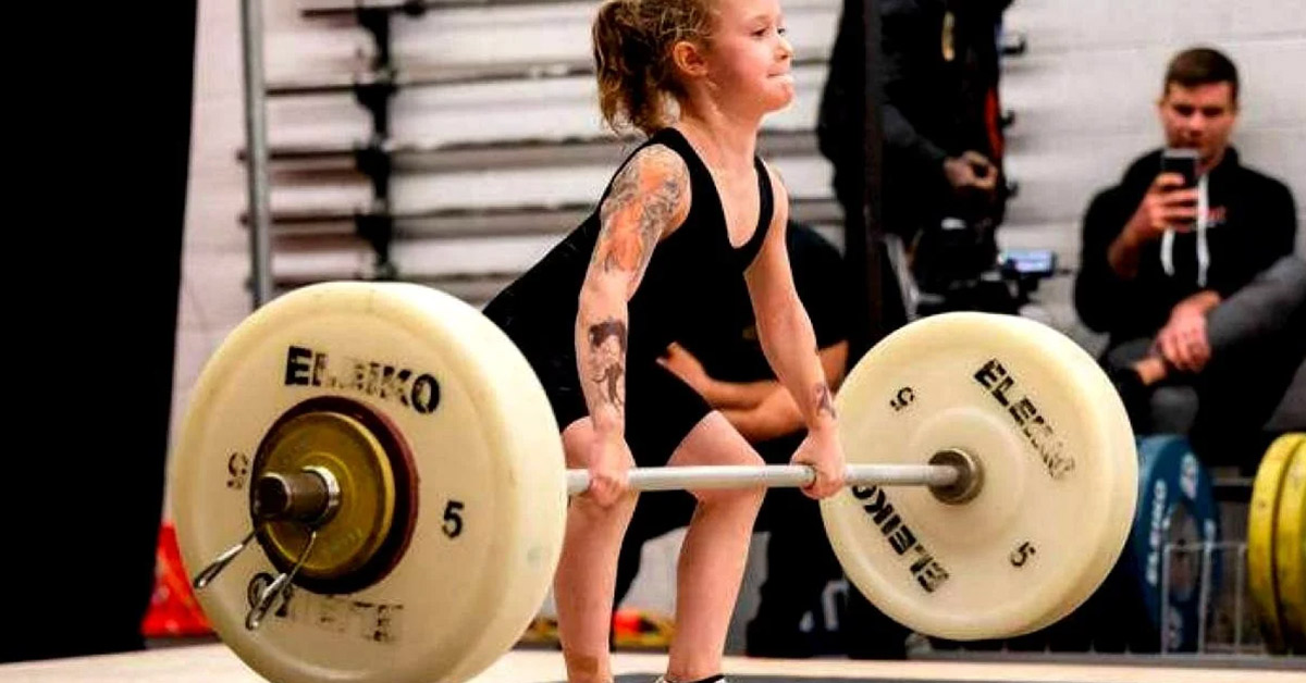 'Strongest 7-Year-Old Girl In The World' Can Deadlift 80kg : Tiffy Taffy