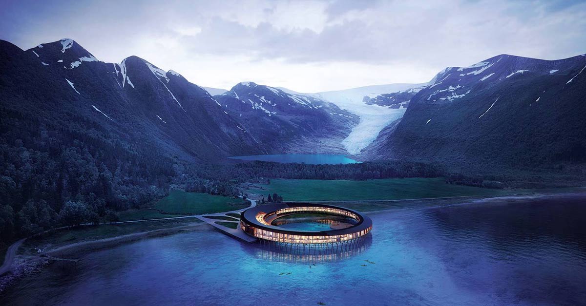 Svart Hotel To Be World's First Energy-Positive Hotel : Tiffy Taffy