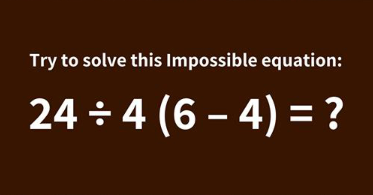 These 10 Old Equations Proved Impossible To Solve : Tiffy Taffy