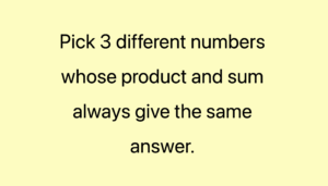 The Trickiest Math Challenge You'll Ever Take