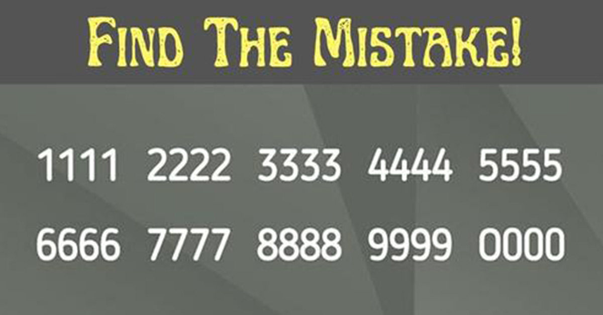 Can You Spot The Mistake? : Tiffy Taffy