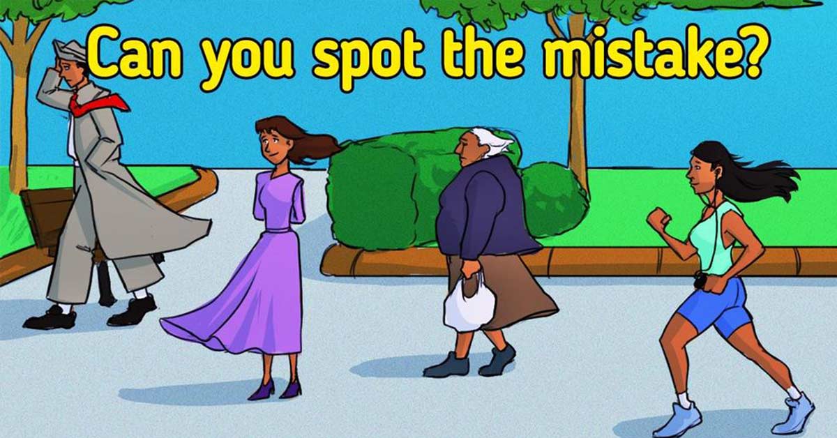Prove Your Visual Skills Are Out of the Ordinary by Finding the Mistake ...