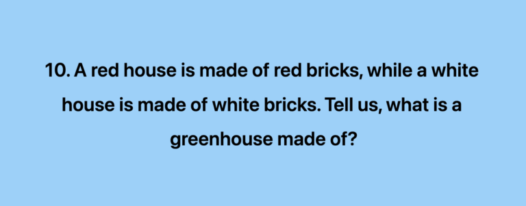 15+ Tricky Riddles That Will Make You Use Logic to the Fullest : Tiffy ...