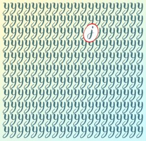 Test: Find the Different Letter in Less Than 5 Seconds