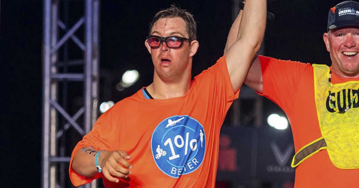 23, Becomes 1st person with Down syndrome to finish Ironman World ...