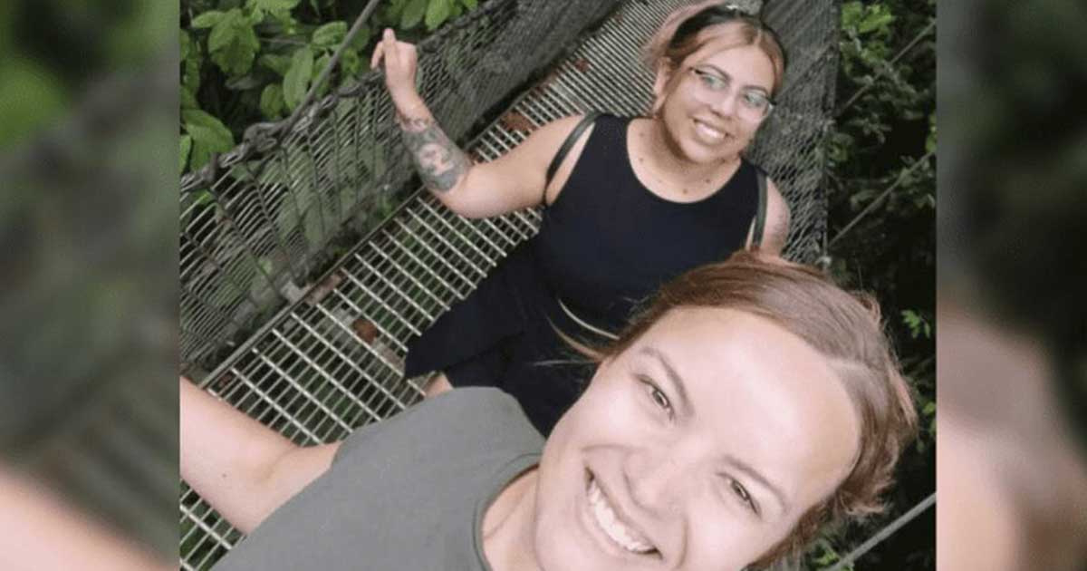 Two women take breakup holiday together after finding out they were ...