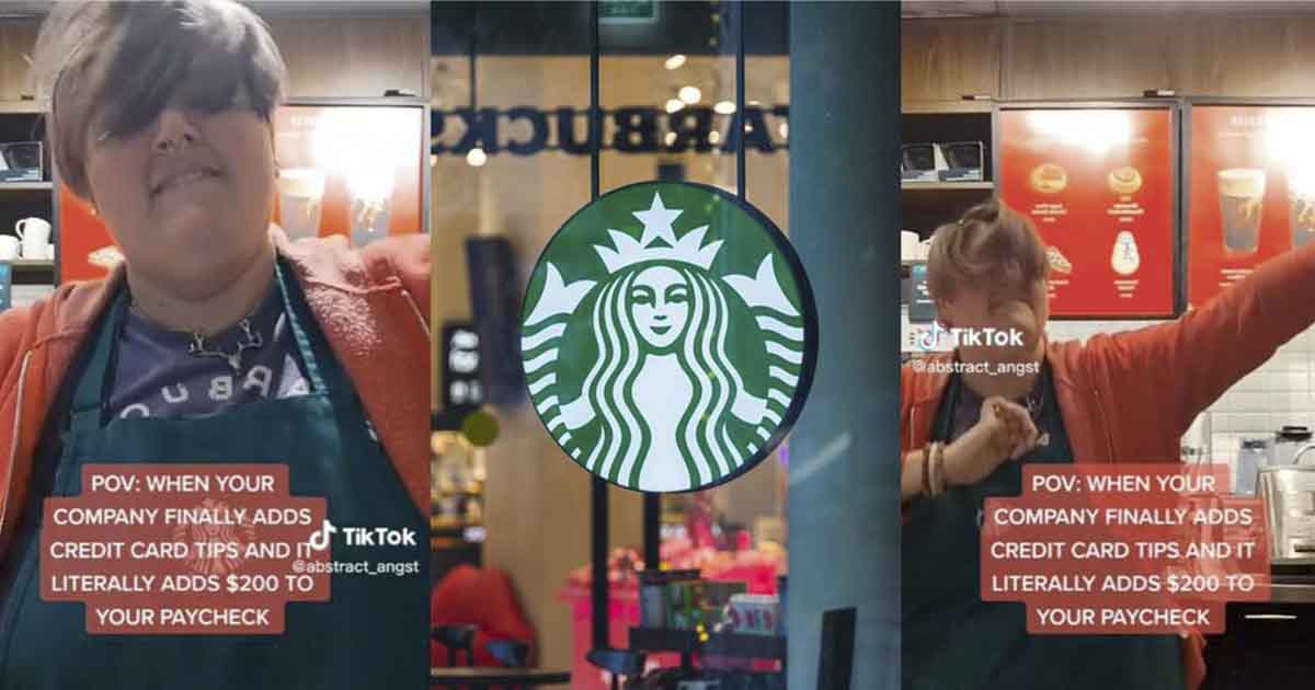 Starbucks barista says she gets $200 extra on paychecks ever since tips ...