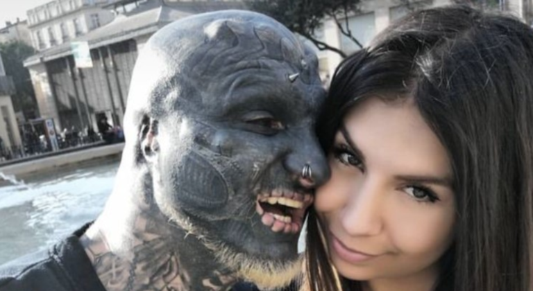 Through Body Modifications, Man Turned Himself Into a ‘Black Alien ...